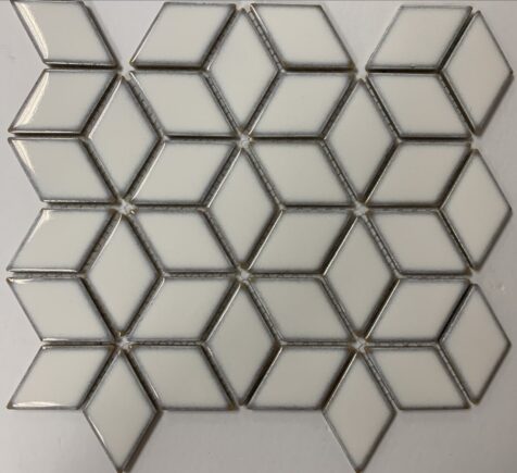 Porcelain HP Diamond White Famble Glossy - Saltillo Tile Calgary