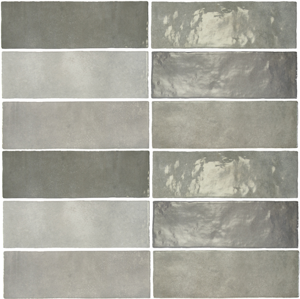 Ceramic EC Artisan 2.5x8 Alabaster Glossy - Saltillo Tile Calgary