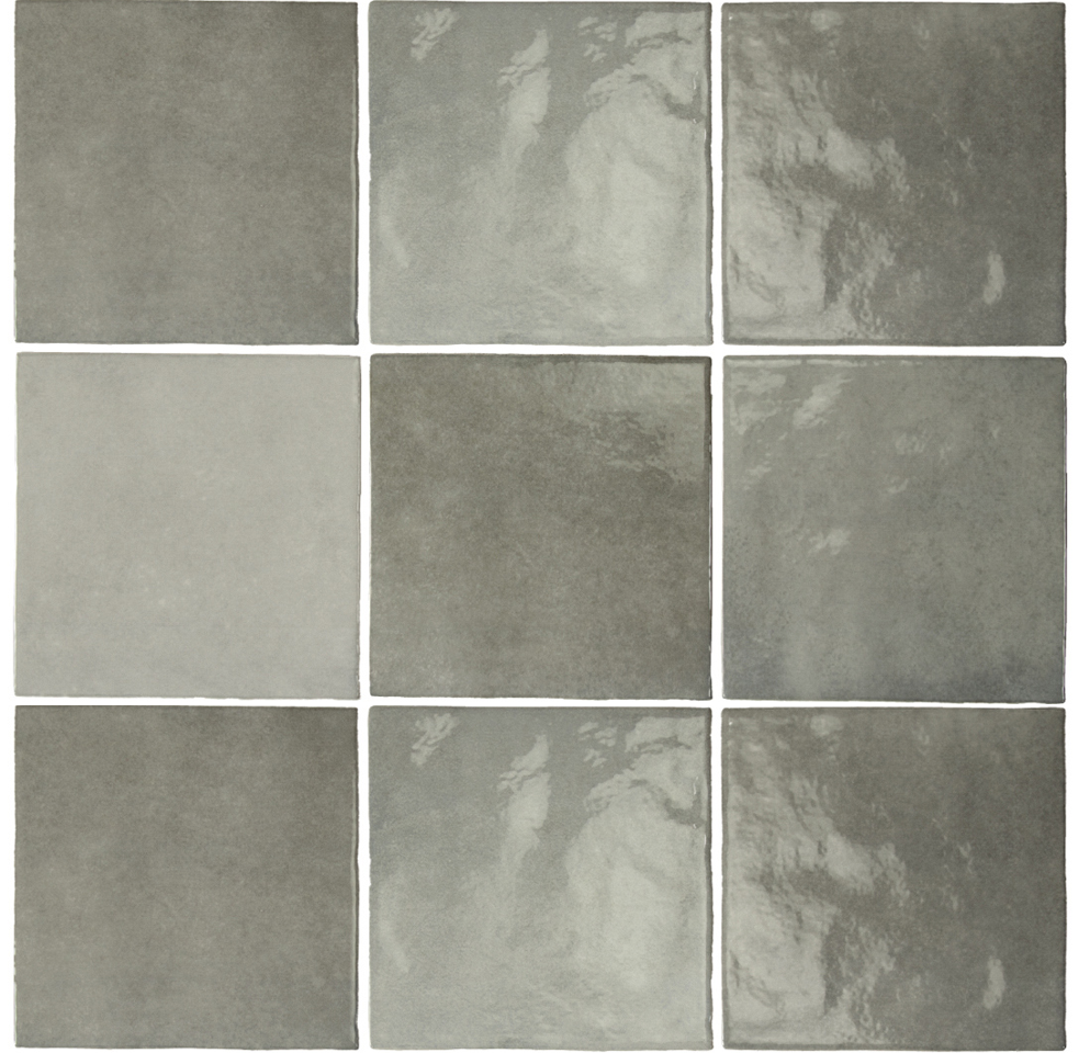 Ceramic EC Artisan 5.25x5.25 Alabaster Glossy - Saltillo Tile Calgary