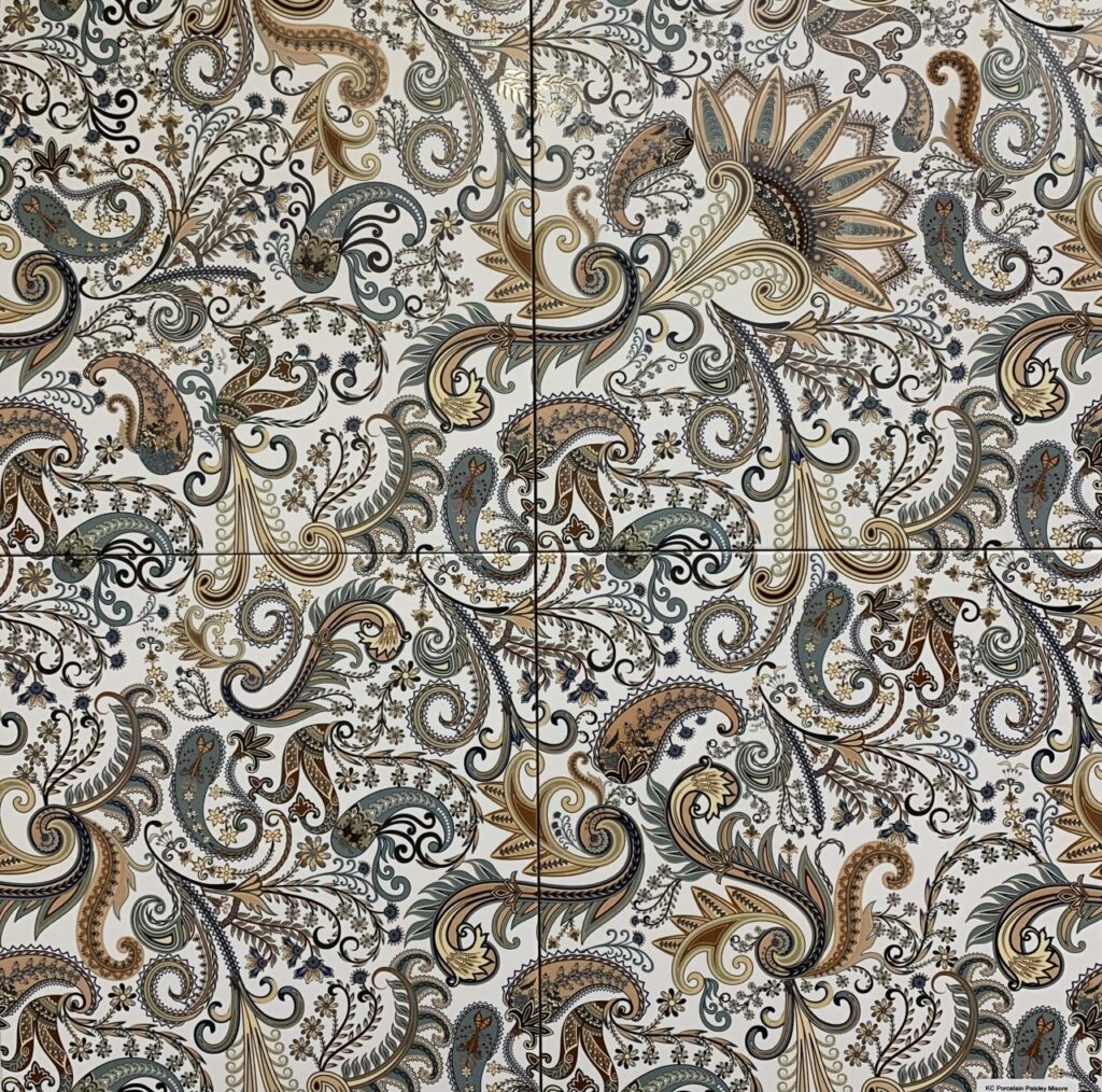 Porcelain KC Paisley Misore 10x10 - Saltillo Tile Calgary