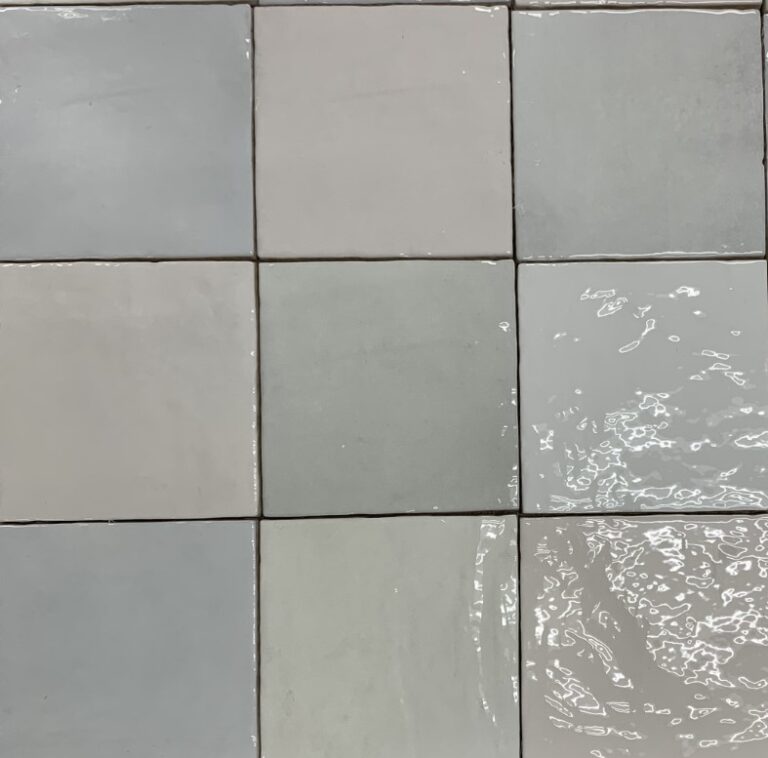 Ceramic EC Riviera 5.25X5.25 Melange Glossy - Saltillo Tile Calgary