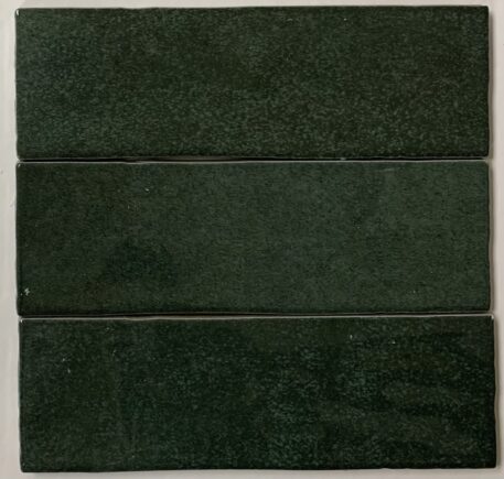Porcelain BE Nolita 2.5x8 Verde Glossy - Saltillo Tile Calgary
