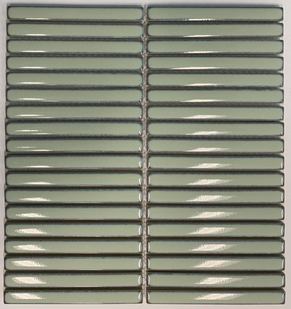 Porcelain HP Paris Green Famble Glossy - Saltillo Tile Calgary