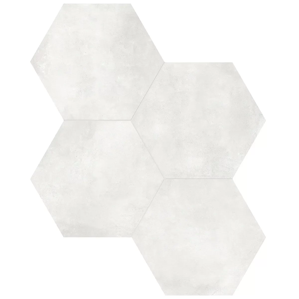 Porcelain AN Form Hexagon Ivory - Saltillo Tile Calgary