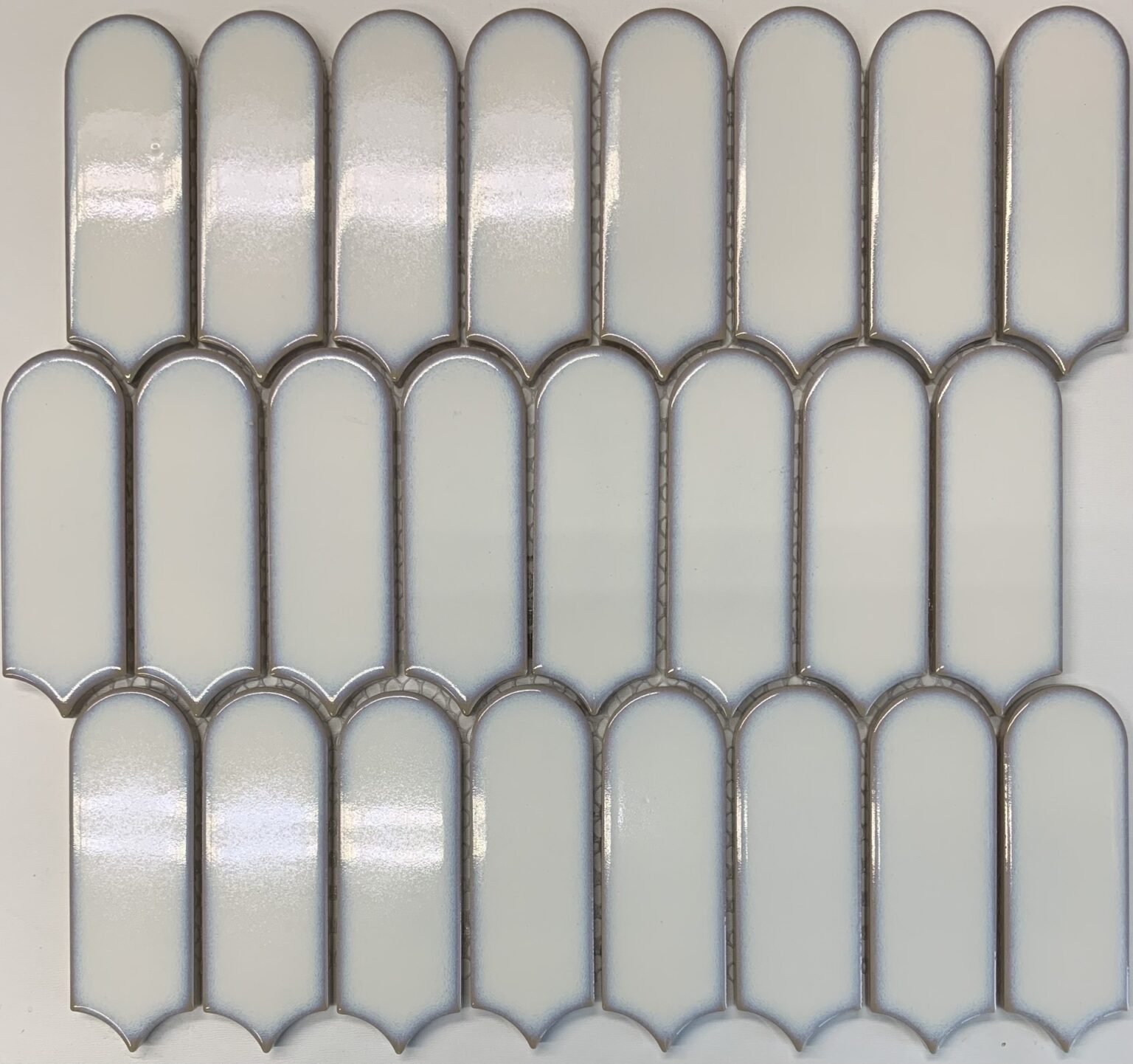 Porcelain HP Feather White Famble Glossy - Saltillo Tile Calgary