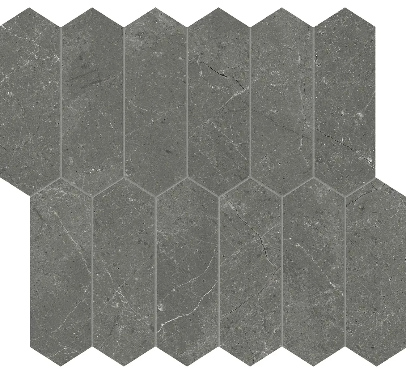 Natural Stone AN Stark Carbon Picket 2x6 Polished - Saltillo Tile Calgary