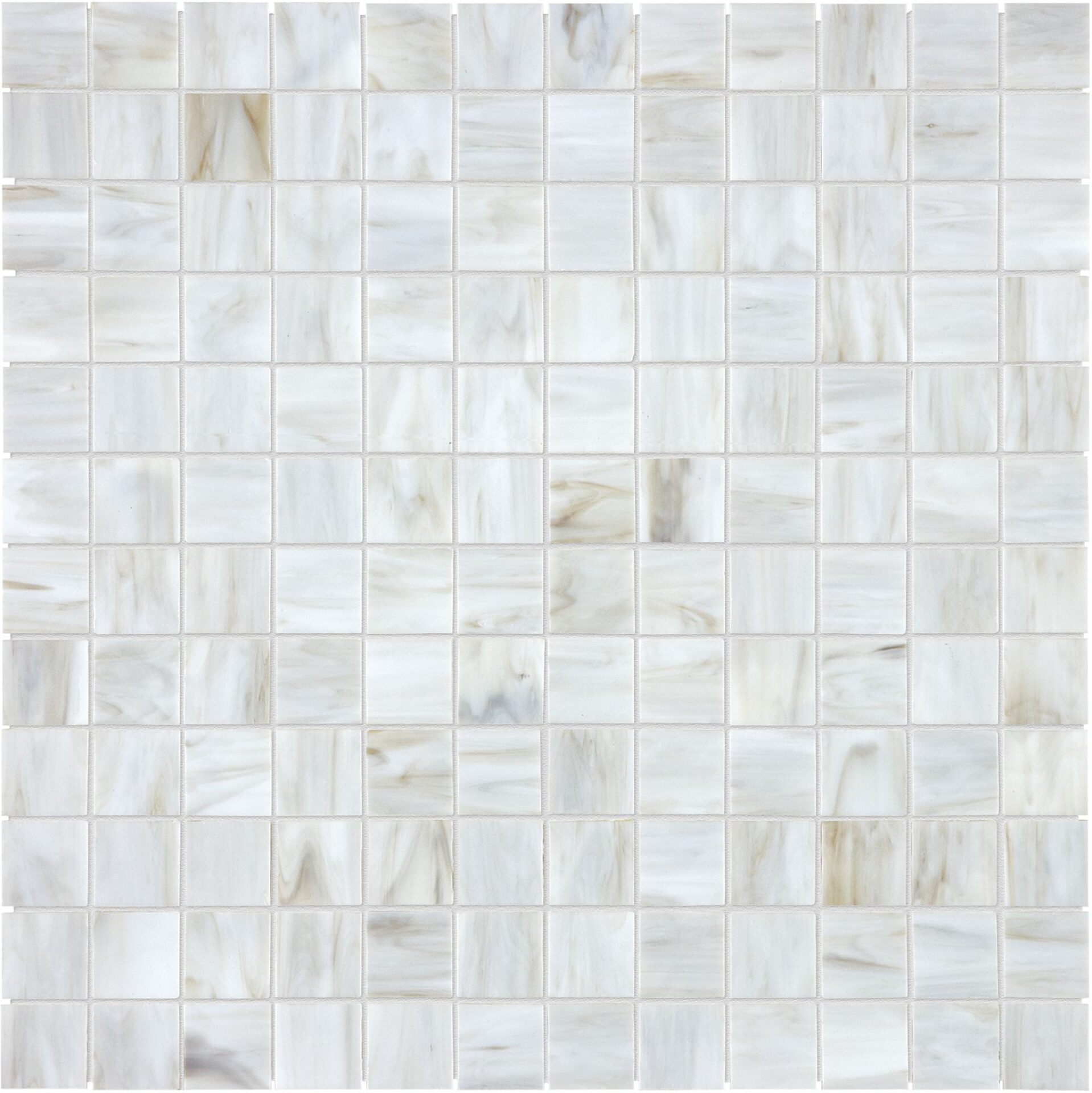 Glass AN 1x1 Baroque Calacatta Stained Glass - Saltillo Tile Calgary